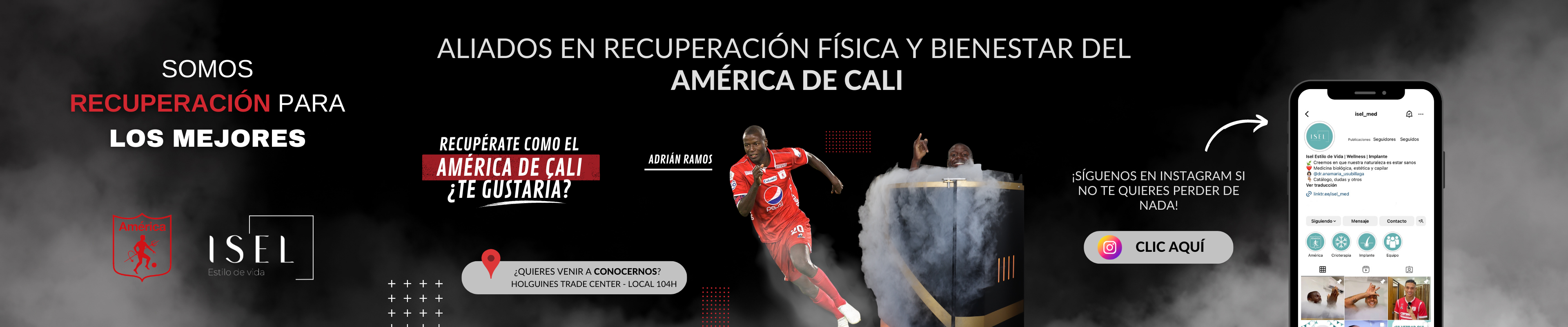 Landing Crioterapia - ISEL Estilo De Vida